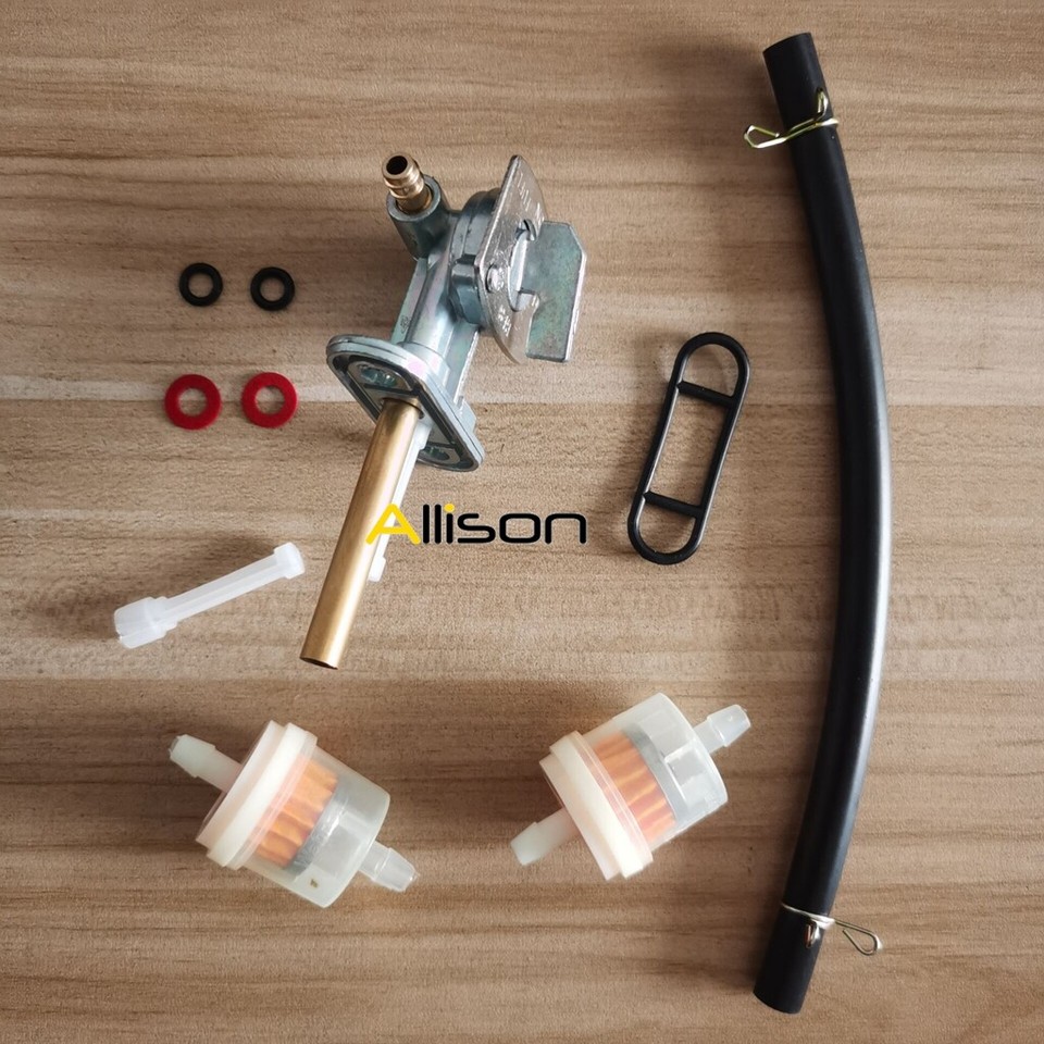 Gas Fuel Valve Petcock Switch Assembly For Kawasaki Bayou 300 KLF300B ...