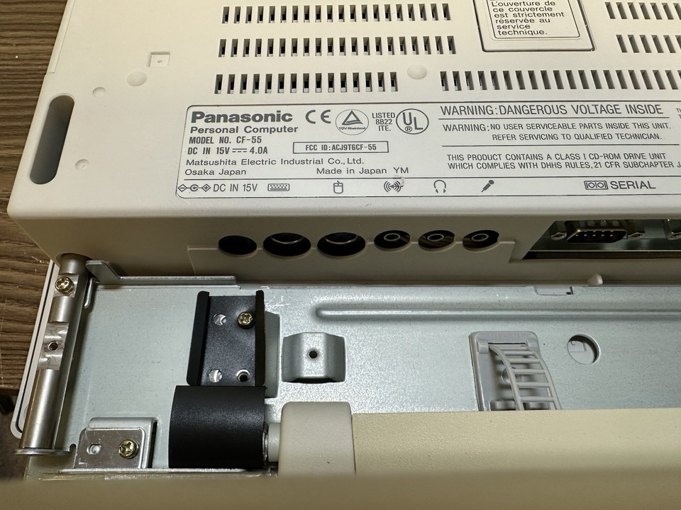 PANASONIC CF-55 WINDOWS 98 ALL IN ONE PC SERIAL PARALLEL PS2 PCMCIA ...