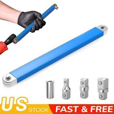 Impact Ready Offset Extension Wrench,1/2" 1/4" 3/8" Tight Spaces ...