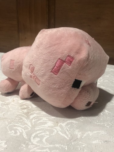 Minecraft Mojang 6” Pig Piglet Soft Stuffed Animal Plush 2014 Pink | eBay