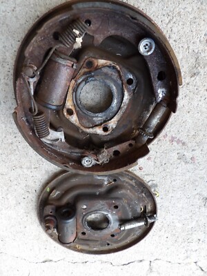 1970 1971 Ford Maverick Front Drum Brake Backing Plates 6 Cylinder | eBay