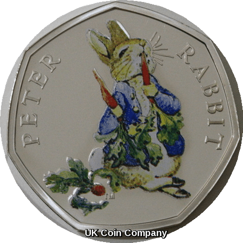 2018 Peter Rabbit Silver Proof 50p Coin Beatrix Potter Series | eBay UK