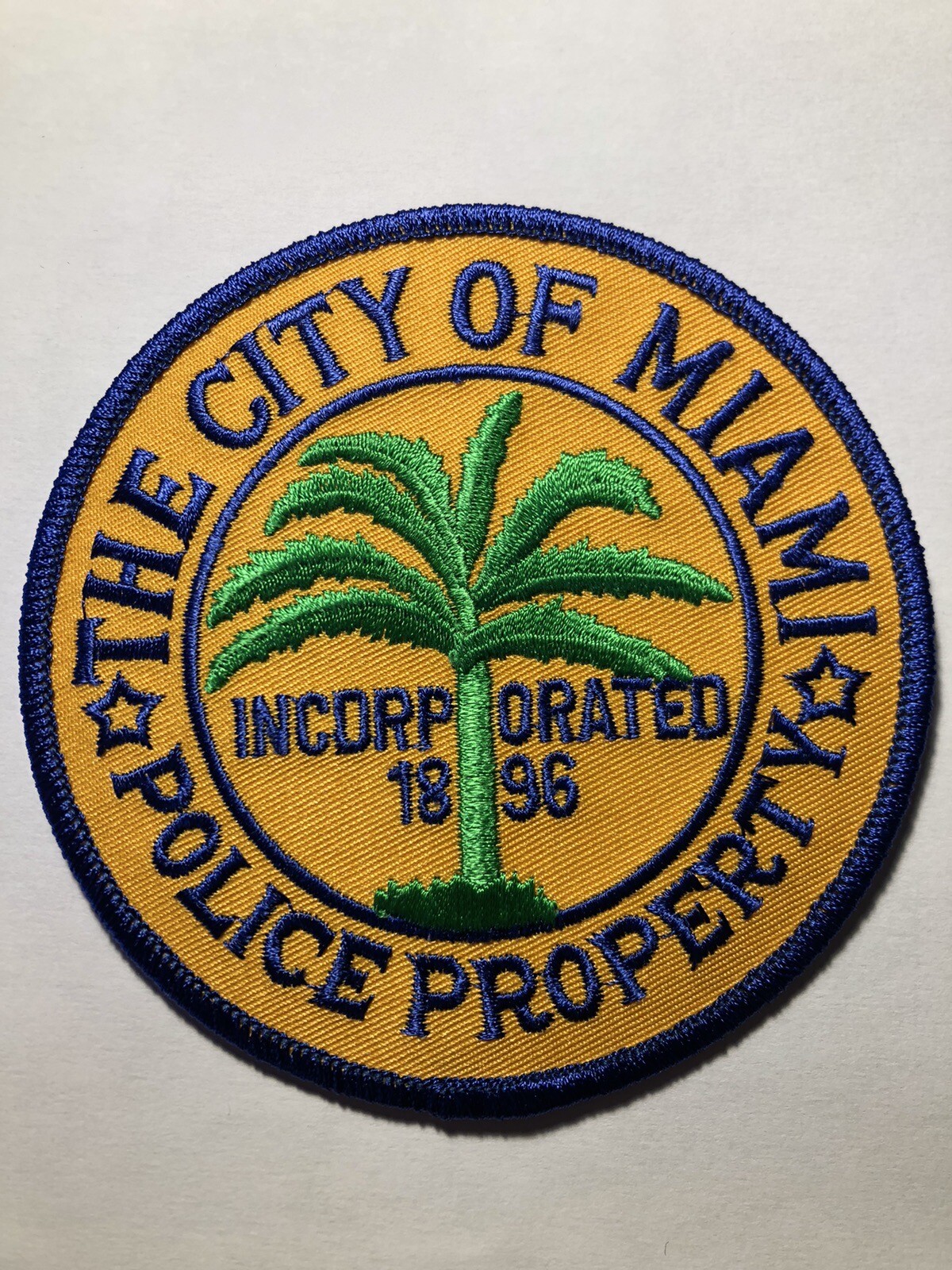 Miami Florida Police Property Patch | eBay