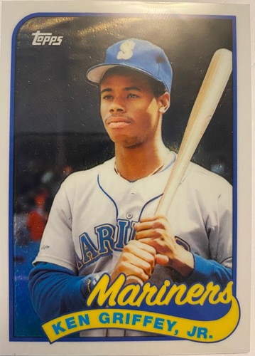 Ken Griffey, Jr.; excellent condition; Topps; with complete minor ...
