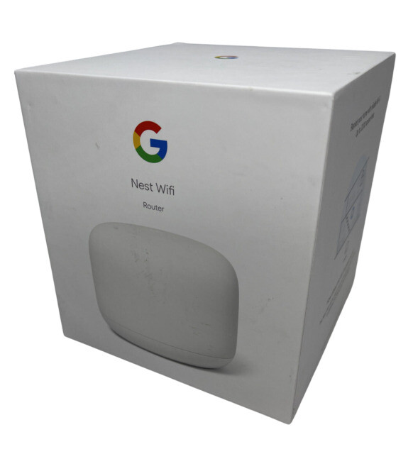 Google Nest H2D GA01144-US White Wireless Dual Band Wi-Fi Router ...