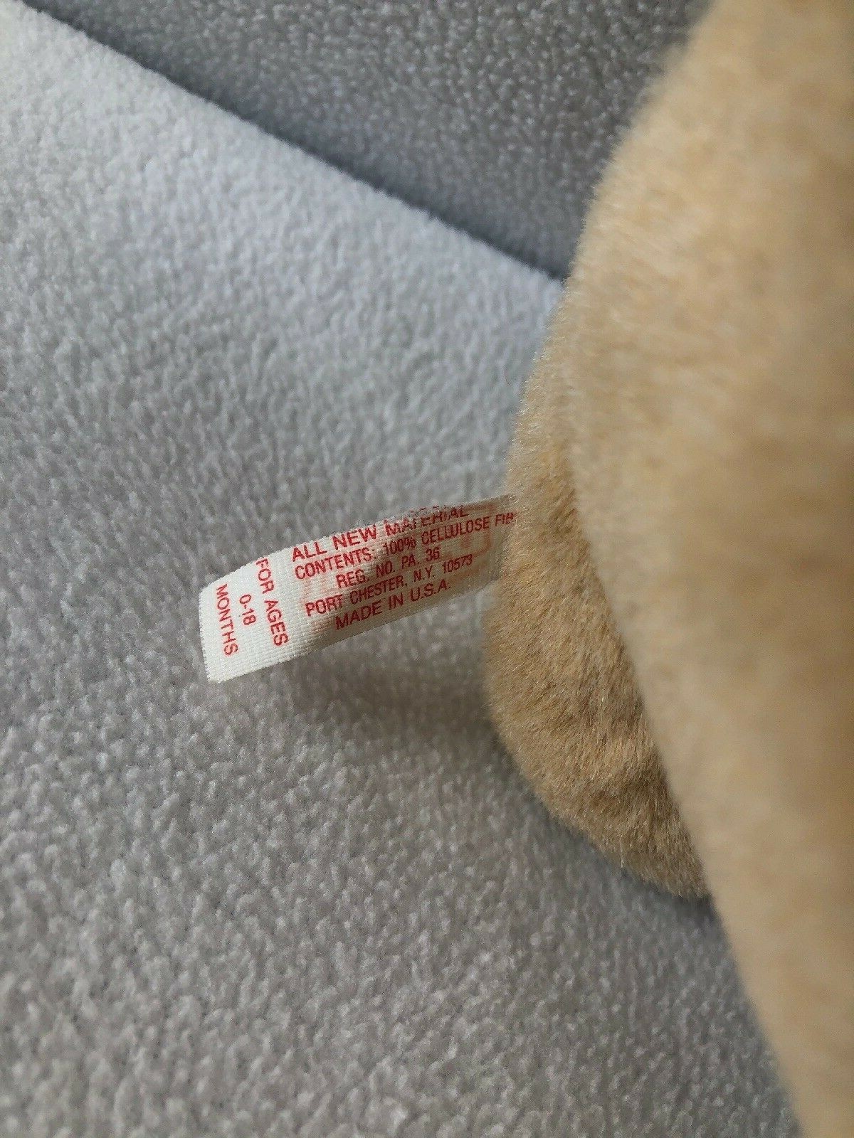 Vintage Bantam Musical Teddy Bear Tan Soft Stuffed Plush Rock a Bye ...