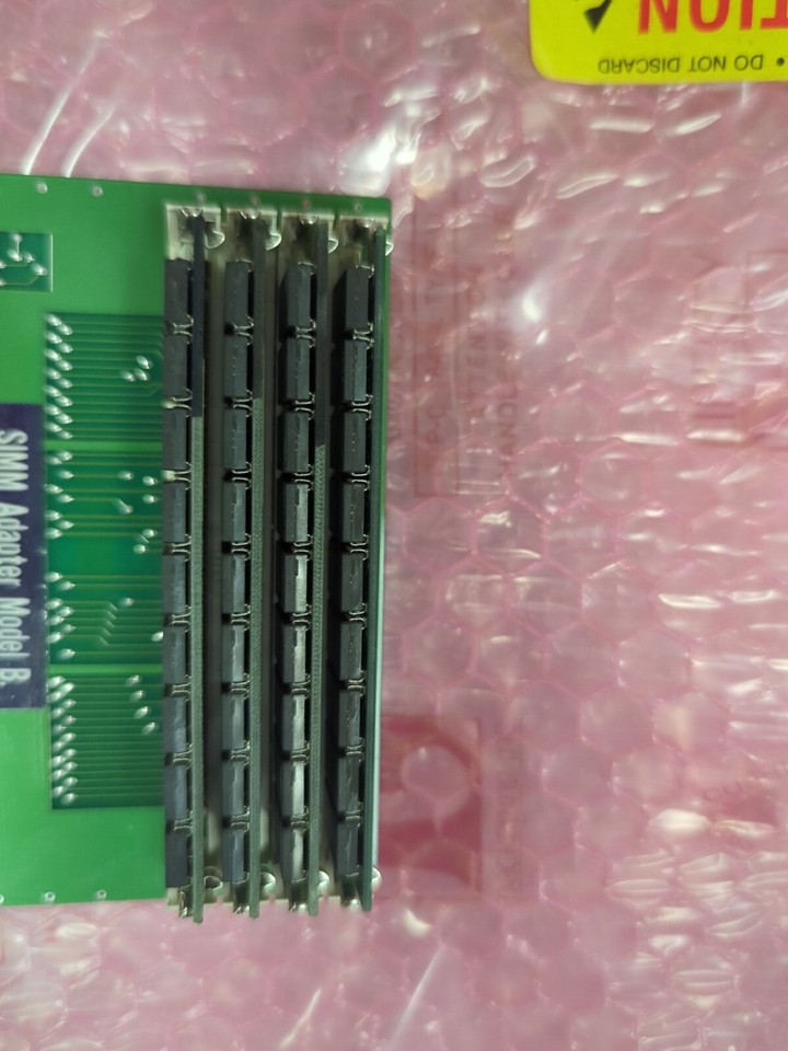 SimmVerter 30 pin to 72 pin SIMM converter Model B High Model B 4 ...