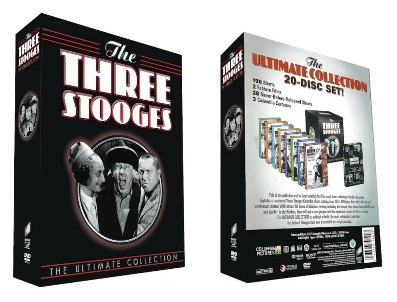 Three Stooges: The Complete Series Collection (DVD 20-Discs NEW ) USPS ...