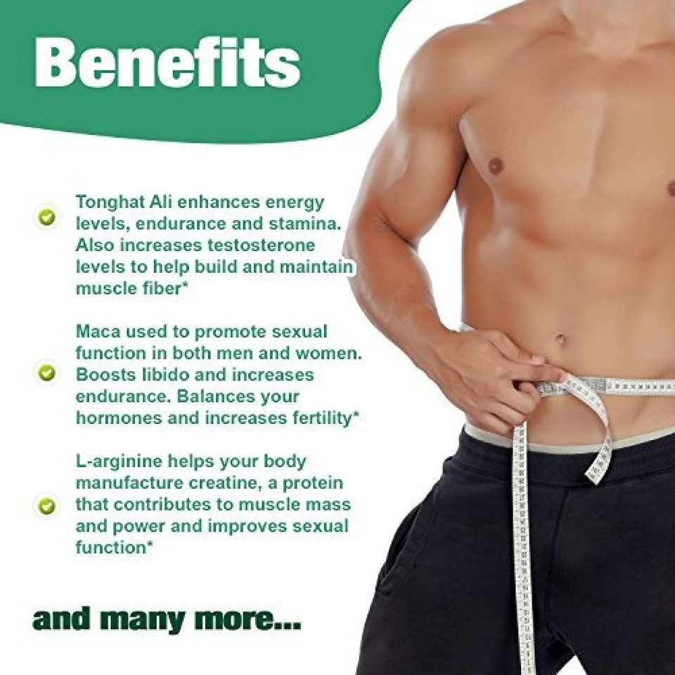 Male Enlargement Cream Capsules - Longjack 2170mg - L Arginine 1000 3B ...