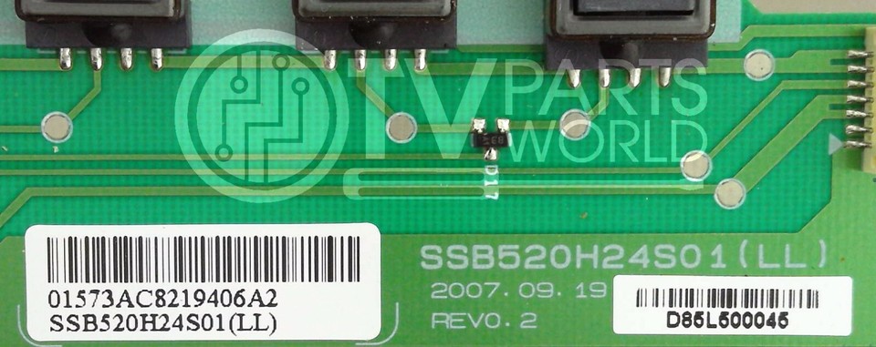 Sony KDL-52V4100 Backlight Inverter Board LJ97-01573A SSB520H24S01 ...