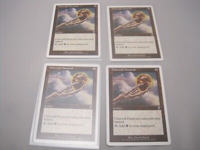 MTG Charcoal Diamond X4 7th | eBay