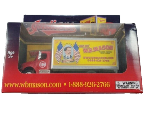 2019 Cleveland Indians Guardians MLB Baseball WB Mason 6" Diecast Box ...