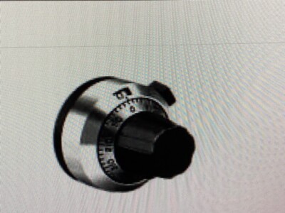 2606 BI Technologies Counting Dial, 20 Turn 7/8" diameter 6.35mm shaft ...