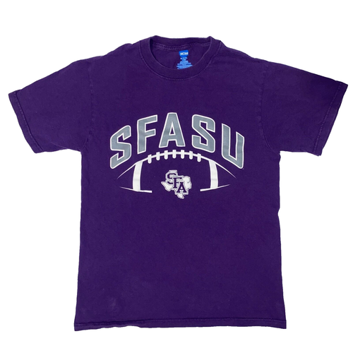 SFA Stephan F. Austin Lumberjacks College Football Purple Short Sleeve ...