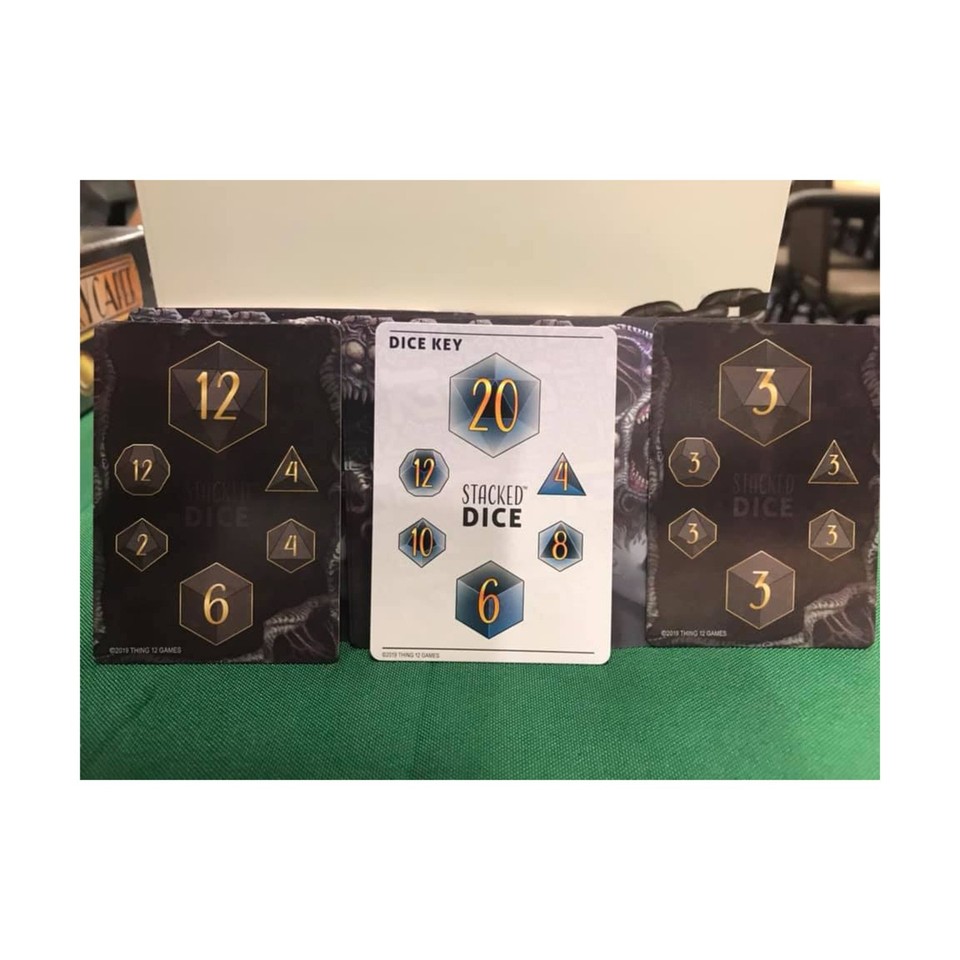 Thing 12 Card Game Stacked Dice - Mother of Fear New | eBay