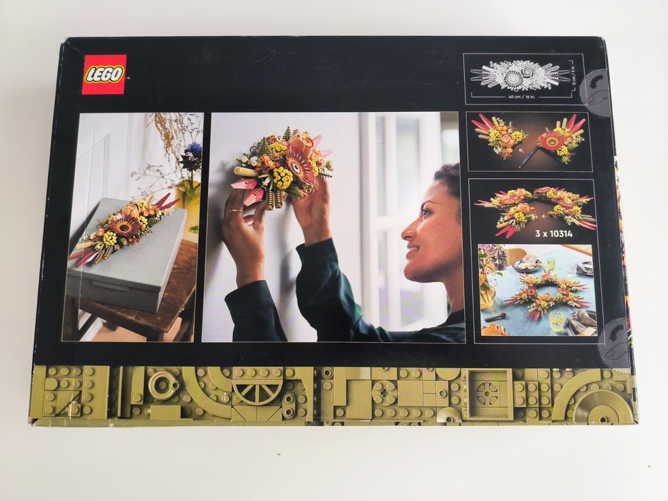LEGO Botanicals: Dried Flower Centerpiece (10314) - BRAND NEW - RETIRED ...