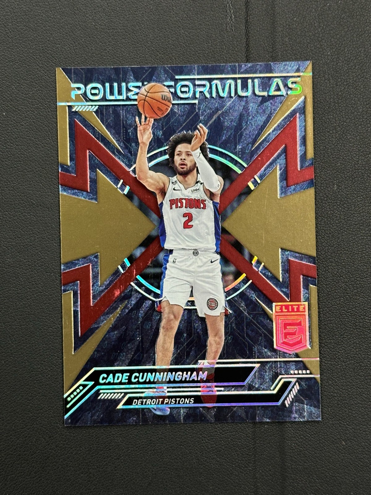 Cade Cunningham 2022 Elite #12 Power Formulas - Asia Red & Gold /10 ...