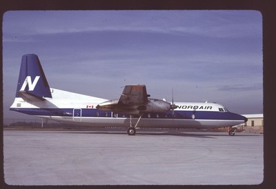 Orig 35mm airline slide Nordair FH-227E C-FHAJ | eBay