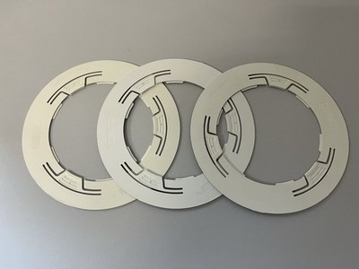 3 Stück - Adapter Ring - passend für kleine 3" (3 Inch) Mini CD Single ...