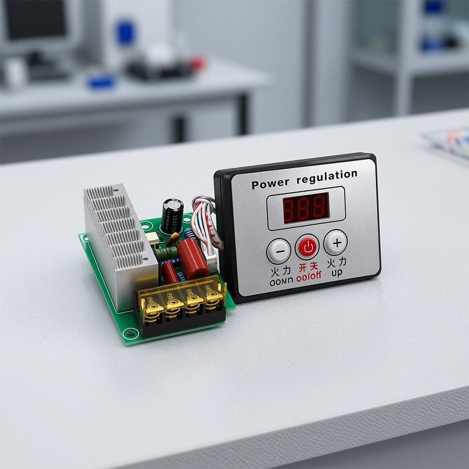 Compact 4000W Digital Voltage Regulator for Reliable Performance in AC ...