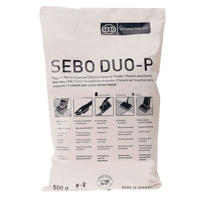 SEBO Duo-p Carpet Cleaning Powder 500g Refill for sale online | eBay