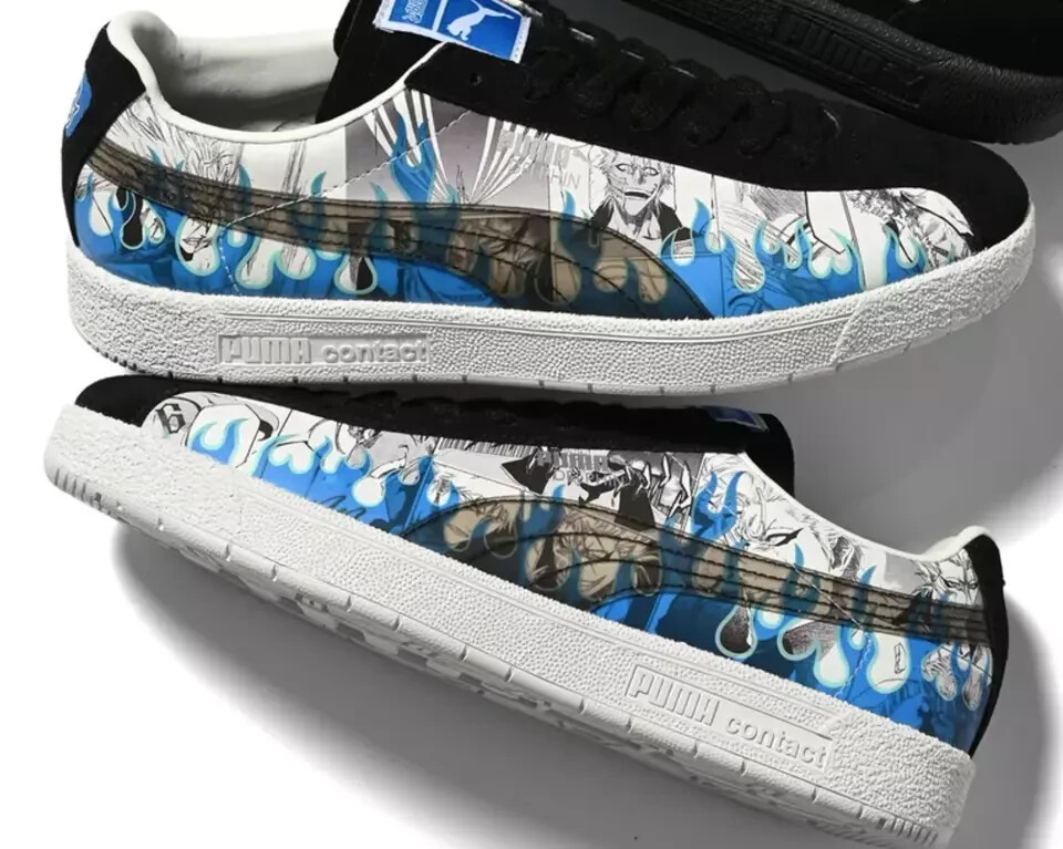 BLEACH x PUMA DELPHIN BLUE JAGUAR GRIMMJOW JAEGERJAQUES BLEACH x PUMA DELPHIN BLUE JAGUAR GRIMMJOW JAEGERJAQUES