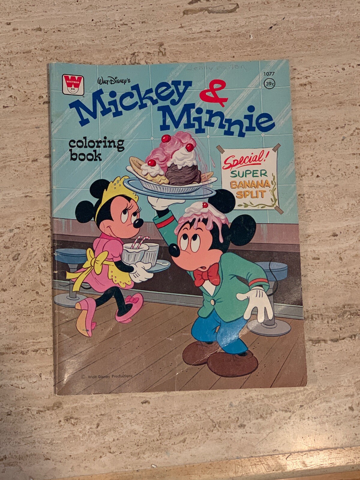 Mickey And Minnie Vintage Coloring Pages