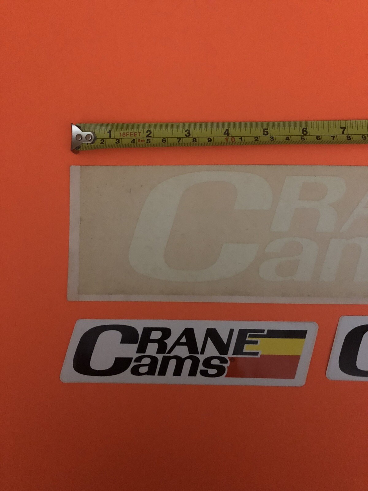 CRANE CAMS Set of 3 Original Vintage 70s 80s Racing Decal Sticker Big ...