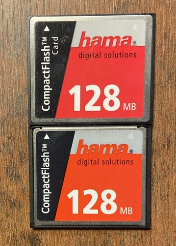 2x hama 128 MB Compact Flash CF-Card Speicher - Gebraucht | eBay.de
