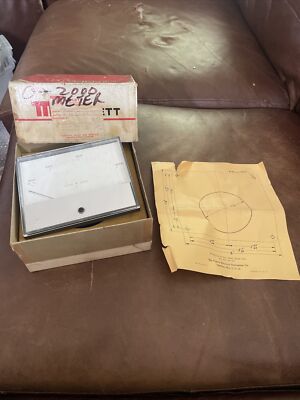 Amp & Voltmeters - Triplett Model