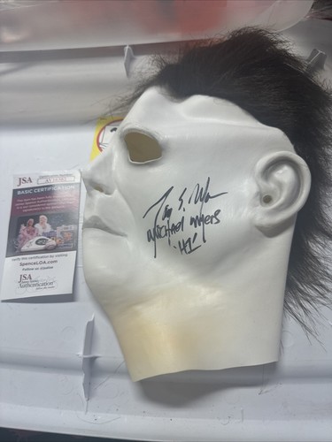 Tony Moran Signed Michael Myers Mask Halloween JSA COA | eBay