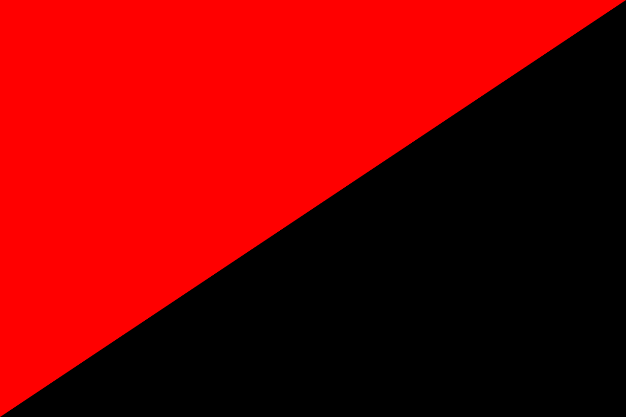 Anarchist Flag Anarcho Communist Ancom Syndicalist CNT FAI Zapatistas ...