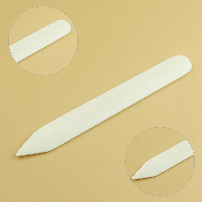 Natural Bone Folder Creaser Scoring Folding Creasing Paper Leather ...