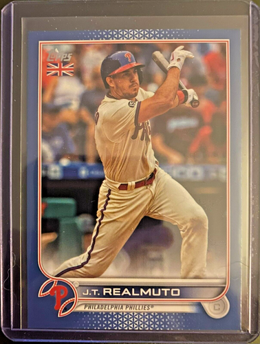 2022 Topps UK JT Realmuto Blue Parallel 41/75 | eBay