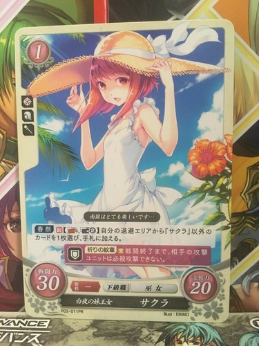 Sakura P03-011PR Fire Emblem 0 Cipher Mint FE Promotion 3 If Fates ...