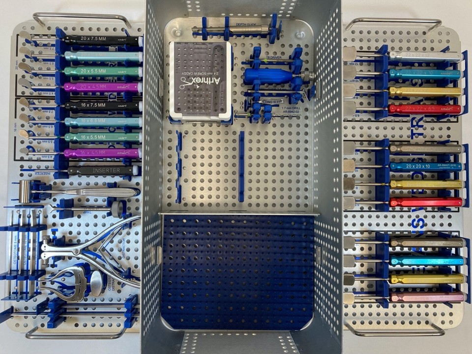 Arthrex AR-8948C BioSync Wedge Instrumentation Set Orthopedic Podiatry ...