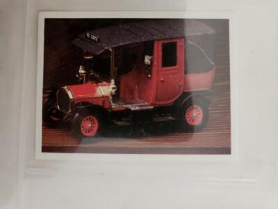 Weet bix card Series Series Collector Cars Year 1986 No 19 Unic Taxi ...