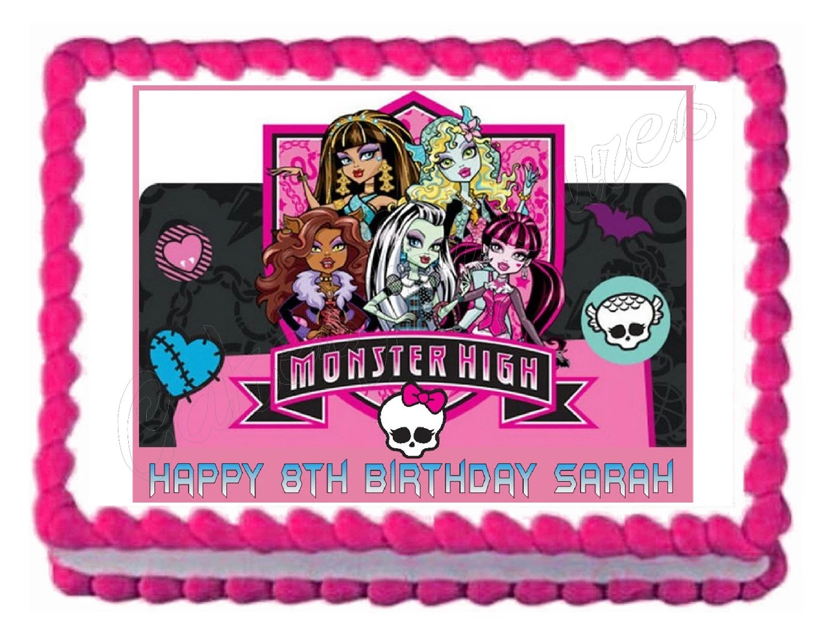 Monster High Sheet Cake