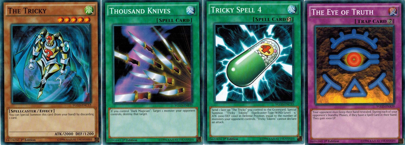 Thousand Knives + Tricky Spell + The Tricky + The Eye of Truth 1st ...
