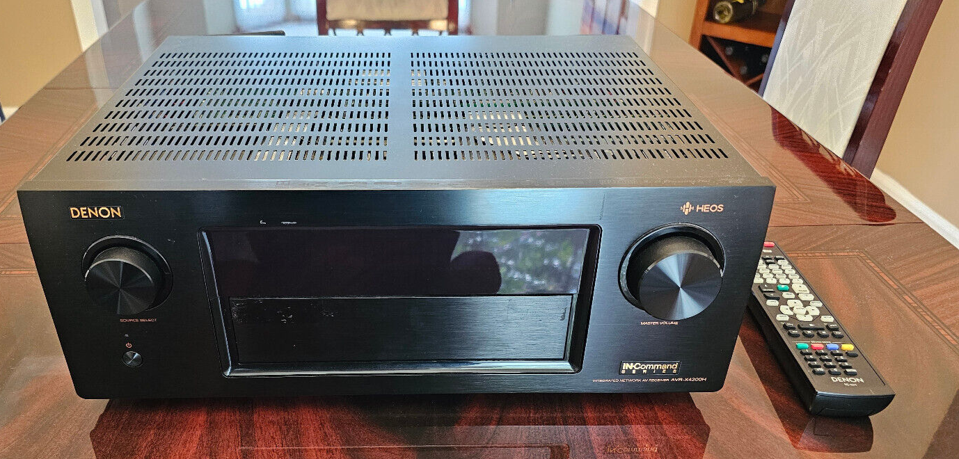 Denon AVR-X4300H 9.2-Channel A/V Receiver 883795004572 | eBay