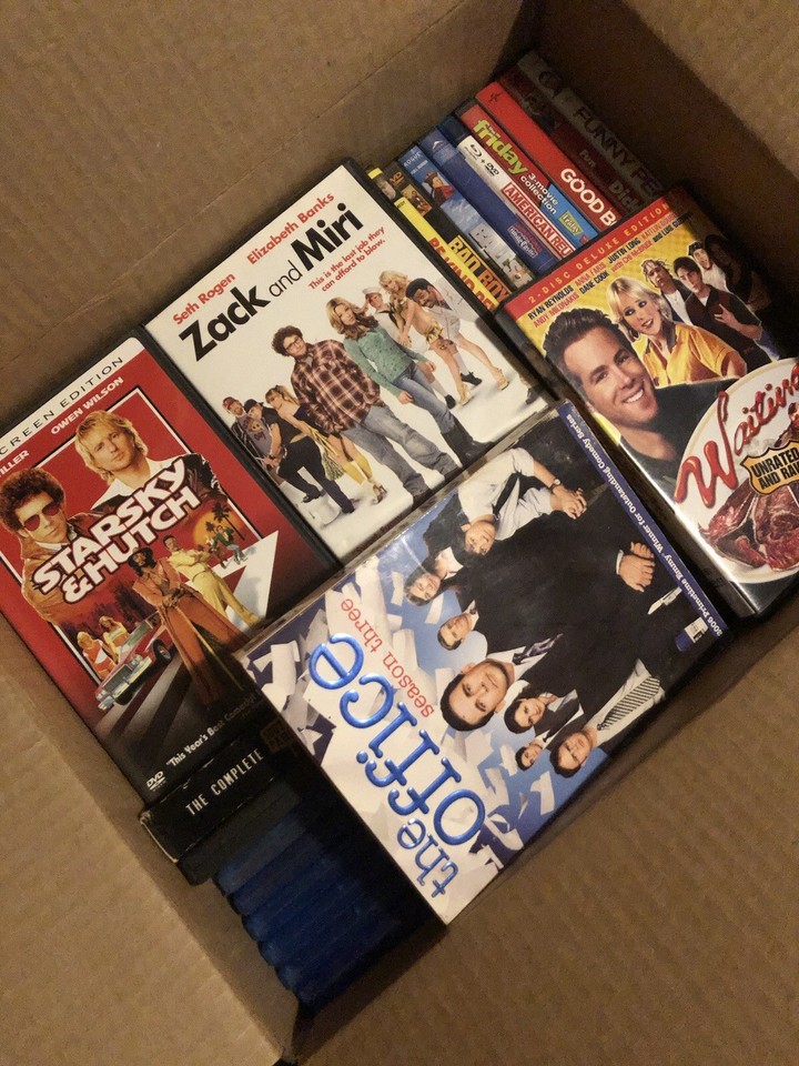 Comedy Only DVD Blu-ray Lot 60+ Discs Great Selection Of Movies & Show ...