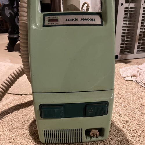 HOOVER Spirit Vacuum Cleaner Quadraflex Mint Green Working Vintage | eBay