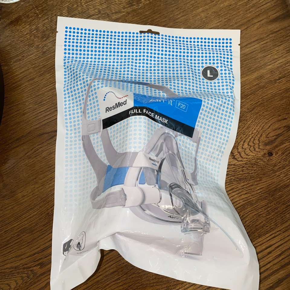 ResMed AirFit F20 Large Full Face New in Sealed in Package | eBay