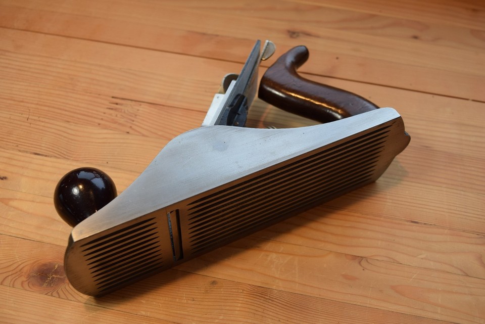 Bailey pattern Stanley #4 1/2 smoothing plane with Hock blade / cap | eBay