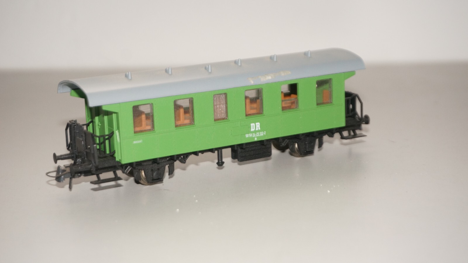 SK10/1 Roco H0 54228 Passenger Car (Donnerbüchse) Dr Bi Green Without ...
