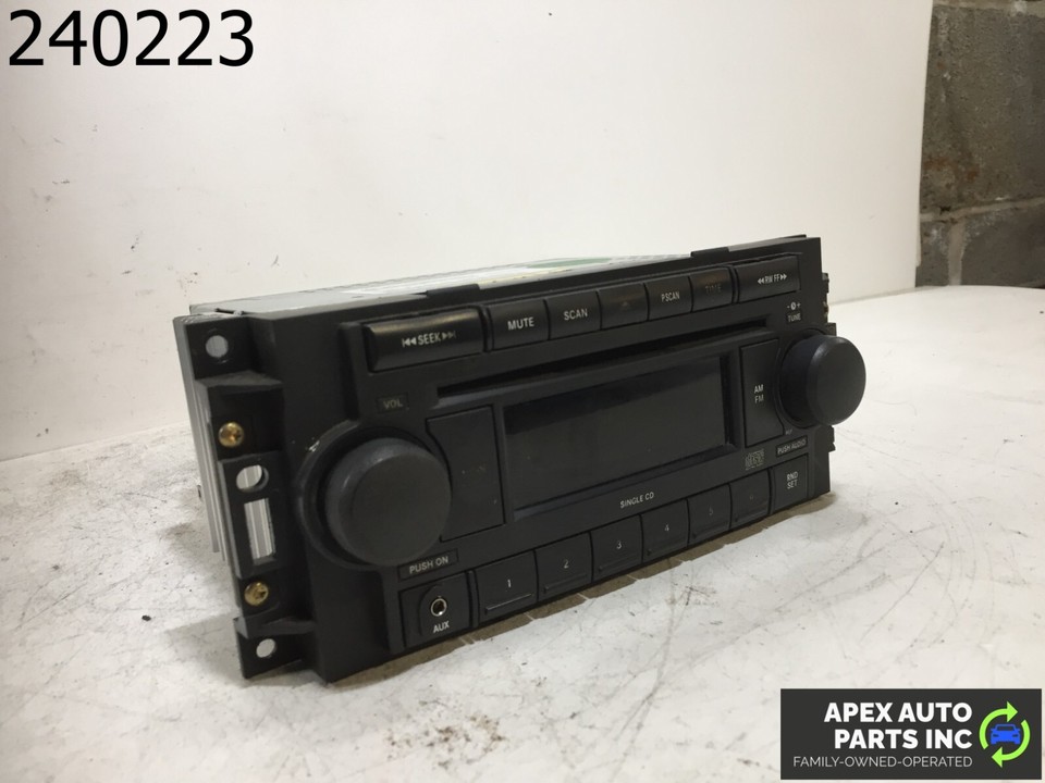 OEM 2006 Dodge Ram 2500 Radio 6 MP3 CD Changer Player RAQ Stereo | eBay