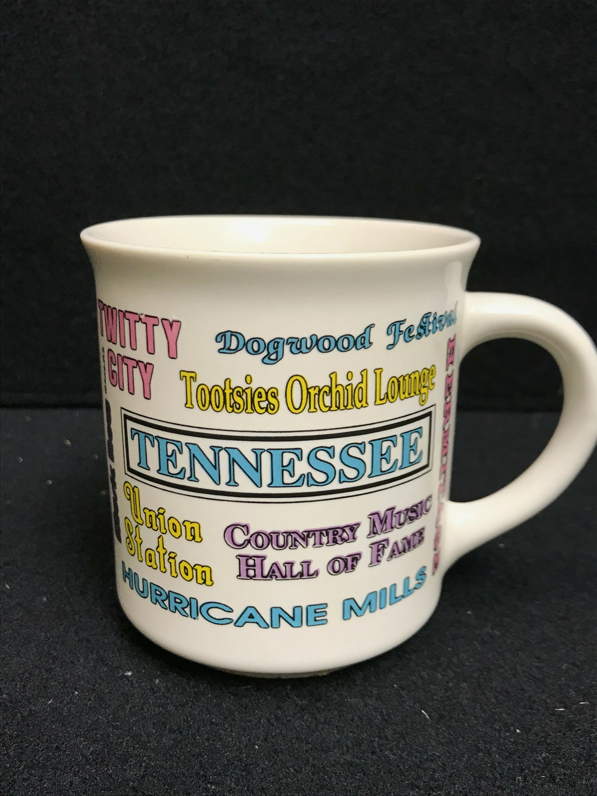 Vintage Tennessee Souvenir Ceramic Coffee Mug | eBay