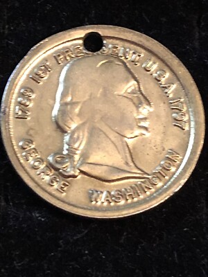 George Washington Funeral Token-First PresidentIal medal 1789 to 1797 ...