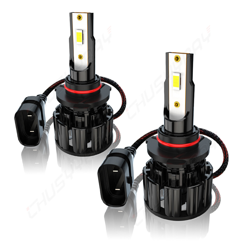 2x 9012 HIR2 LED Headlight Globe 6000K Hi/Low Beam For Jaguar F Pace ...