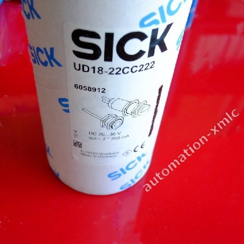 UD18-22CC222 SICK 6058912 Ultrasonic Sensor Brand New In Box | eBay